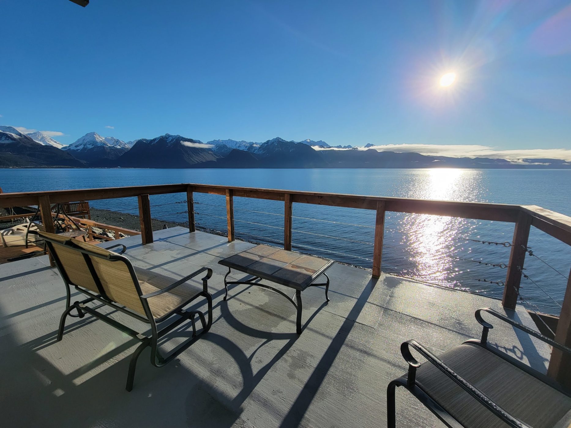 Oceanfront Inn Beach Bungalow in Seward, Alaska | Miller's Landing